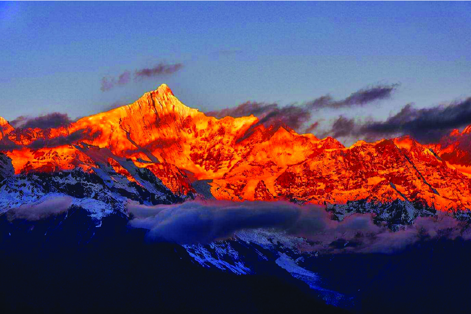 Kawagarbo Mountain